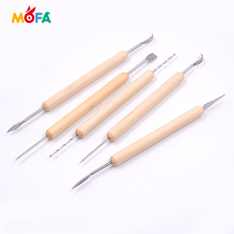 MOFA 14pcs New Product Wooden Clay Pottery Sculpture Professional clay ...
